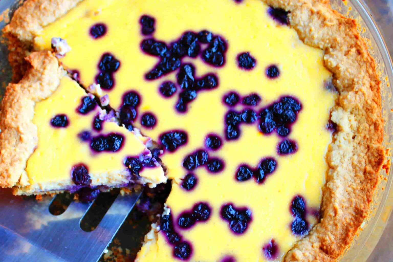 Traditional Finnish Blueberry Pie (Healthy Recipe)
